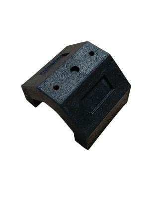 China Industrial Durable Fix-It Rubber Mounting Feet 400x180mm Eco-Friendly Recycled SBR for HVAC for sale
