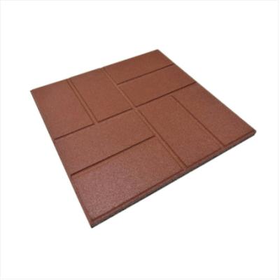 China UV-Resistant Eco-Friendly Outdoor Rubber Floor Tiles 1.5 g/cm³ Density 35mm Thickness for Playgrounds Parks for sale