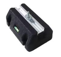 China Recycled Rubber Mounting Feet 400x180mm Heavy Duty Vibration Dampening for HVAC Systems for sale