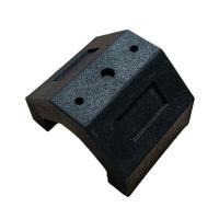 China Recycled Rubber Rooftop Cable Support Blocks 400x180mm Membrane Protection No Separate Mat Needed for Commercial Cable Systems for sale