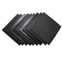 China LKT EPDM SBR Rubber Floor Tiles 500x500mm 15mm Thick Anti-Slip Wear-Resistant Indoor Outdoor for sale