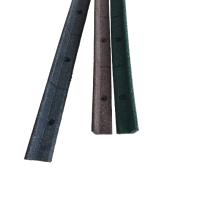 China Recycled Rubber Landscape Edging 1200x100mm 60-70 ShoreA Hardness Weather Resistant Garden Border Strip for sale