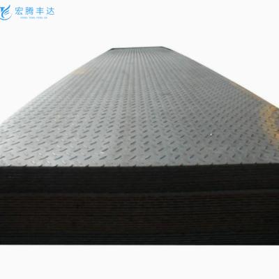 China Q235B Q345 Q215 Checkered Steel Plate SS400 SPHC Carbon Steel Sheet Hot Rolled for sale