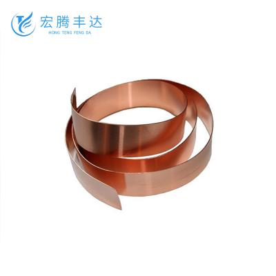 China Copper Metal Strips C10100 C10200 C11000 C12200 CW004A 10mm Copper Strip Coil for sale
