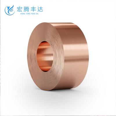 China Bright Polished 50mm Copper Strip CW008A CW020A CW021A CW022A Pure Copper Coil for sale