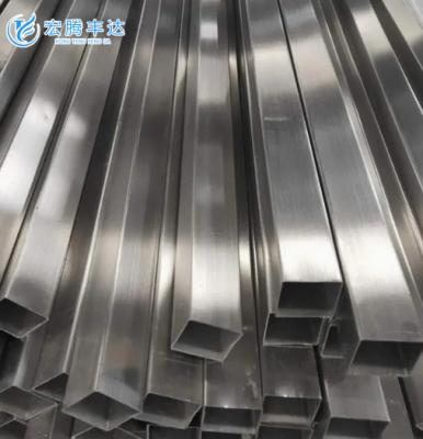 China 201/202 Stainless Steel Ss Seamless Pipe/ Tube Welded Hollow Steel Pipe Square Rectangular Metal Tube for sale