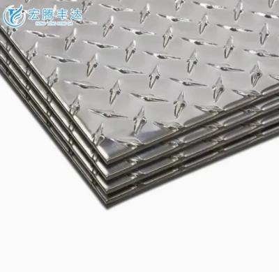 China EN10155 SUMIHARD Q235B Q345B Q355NH Galvanized Checkered Plate For Floor for sale