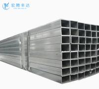 China Pre Welded Galvanized Pipe Q195 Q235 Q235B Steel Rectangular Tube for sale