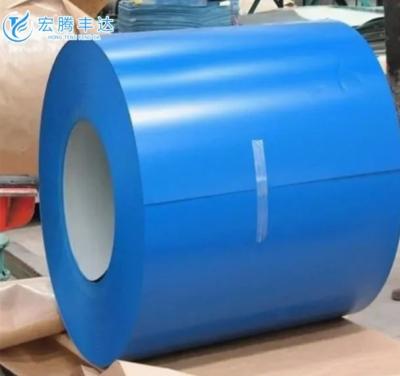 China Metal Building Material Color Coated Coils Bright Matt High Light Surface Filming Dx52D PPGI Z40 Prepainted Galvanized Steel Coil for sale