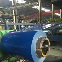 China JIS G3322 CGLCC Hot Dip Galvalume Base PPGL Pre Painted Steel Coil 0.35mm 0.50mm PE Coating for General Roofing for sale