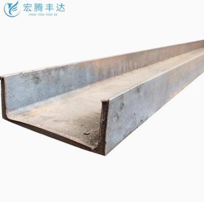 China 1.5mm-25mm Structural Steel 5# 10# 20# 32# 40# C Channel Steel Metal U Channel for sale