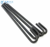 China Reinforcement Steel Rebar HRB400  Deformed Bar Iron Rods for Concrete Construction for sale