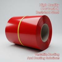 China PPGI Pre Painted Galvanized Steel Coil 0.18mm 0.25mm Thin Gauge PE Coating for Ceiling Tile Suspended Grid System for sale