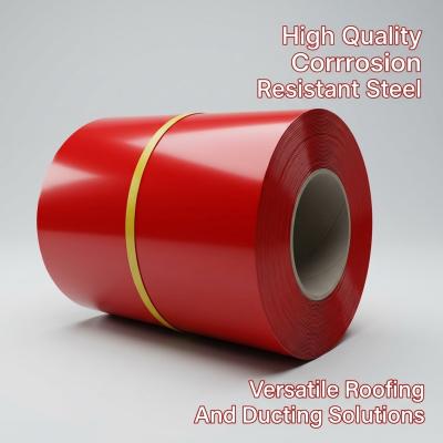 China HDP Coated PPGI Pre Painted Galvanized Steel Coil 0.45mm 0.60mm Z120 High Durability for Industrial Factory Building for sale