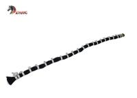 China Black 100% Horse Hair Mane Extensions High Temp Resistant Horsehair Products for sale