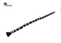 China Black 100% Horse Hair Mane Extensions High Temp Resistant Horsehair Products for sale