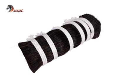 China 100% Black Horse Hair Mane Extensions Brush Making Materials for sale