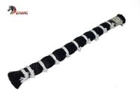 China Grey Horse Tail Hair Extensions 39in 40in Horsetail Extensions for sale