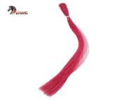 China Red Horse Mane Color Extensions 35