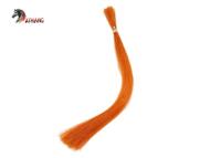 China 9in-12in Colored Horse Hair Extensions Green Horsetail Extensions for sale