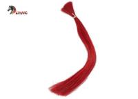 China 40 Inch Green Colored Horse Hair Extensions For Brushes Making for sale