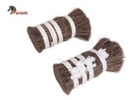 China Brown Horse Hair Mane Extensions Brushes Use Horsehair Strong Tensile for sale