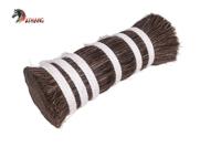 China Brown Horse Hair Mane Extensions Brushes Use Horsehair Strong Tensile for sale