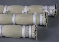 China White Horsehair For Violin Bows , 29-35inch Horse Hair Bow String for sale