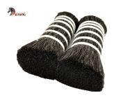 China Horsehair Brush Making Materials Black Horse Mane Extensions for sale