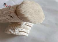 China White 100% Horse Tail Hair Extensions For Living Brush for sale