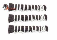 China Strong Tensile Black Natural Horse Hair Horse Tail Hair Extensions for sale