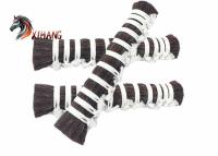 China Black And Brown Natural Horse Hair 18in 21in Horsetail Extensions for sale