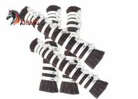 China Black 4in 5in Natural Horse Hair Brush Making Materials Black Brown for sale