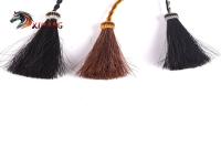 China Yellow Colored Horse Hair Extensions 2