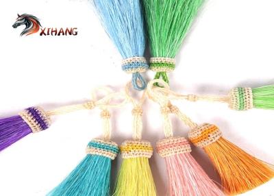China Pink Blue Colored Horse Hair Extensions For Living Brush Making for sale