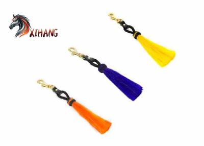 China Good Elasticity Colored Horse Hair Orange Horse Dyed Hair None Adhesive for sale