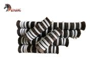 China Gentle Brown Horse Tail And Horse Hair Mane Extensions Anti Fade for sale