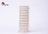 China Absorbs Moisture Soft Goats Hair 3in 4in Best Makeup Brush Hair Material for sale