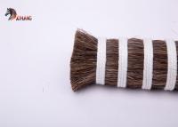 China White SH Grade Horse Hair Mane Extensions For Living Brushes for sale
