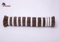 China RS Grade 100% Horse Hair Mane Extensions Black White Brown for sale
