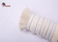 China 31in-34in Soft Goats Hair For Comfort Padding Material White for sale