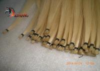 China Strong Bow Horse Hair Violin Strings Made Of Horsehair Natural Color for sale
