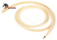 China 100% White Horsehair Bow String Material For Sound Production for sale