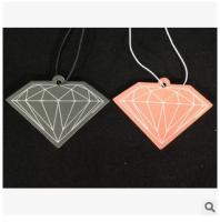 China Custom Long Lasting Car Air Freshener Hanging Paper 8 Weeks Scent for sale