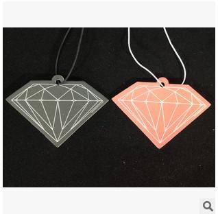 China Custom Long Lasting Car Air Freshener Hanging Paper 8 Weeks Scent for sale