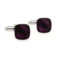 China Versatile Crystal Zinc Alloy Cufflinks Practical Personalized Business Gifts for sale