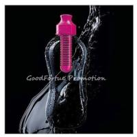 China Custom Logo Reverse Osmosis Filter Water Bottle 12 oz Eco Plastic for Camping Hiking for sale