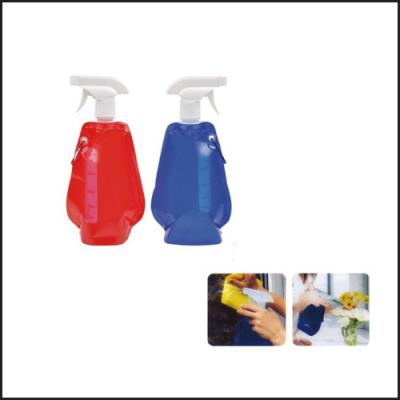 China Foldable Plastic Spray Bottle 350ml Travel Watering Can with Custom Logo for Flowers for sale