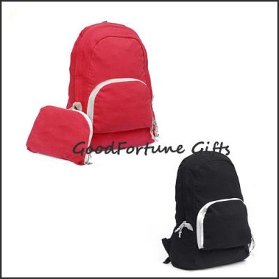 China Foldable Oxford Large Capacity Travel Backpack 500 Pieces Promotional Gifts for Kids Events for sale