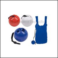 China Expandable Portable Nylon Ball Shape Bag Customizable Supermarket for sale